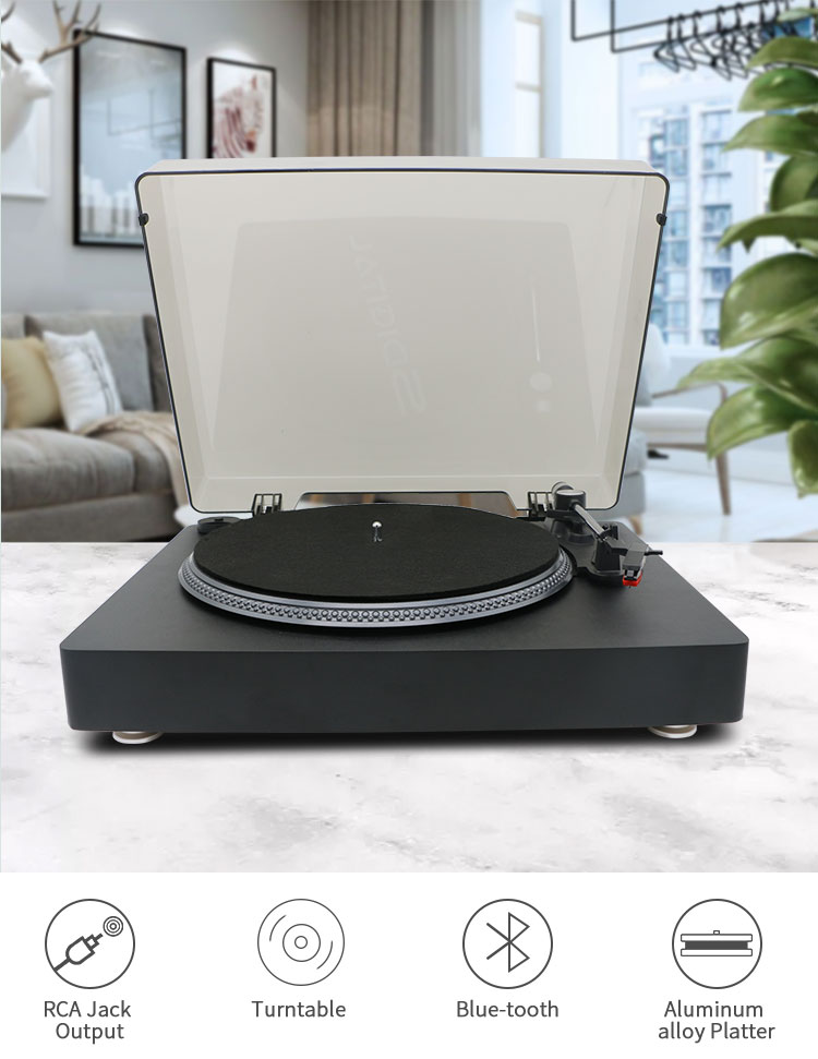 Modern High End Wooden 3 Speed Lp Record Player Built-in Riaa Equalizer ...