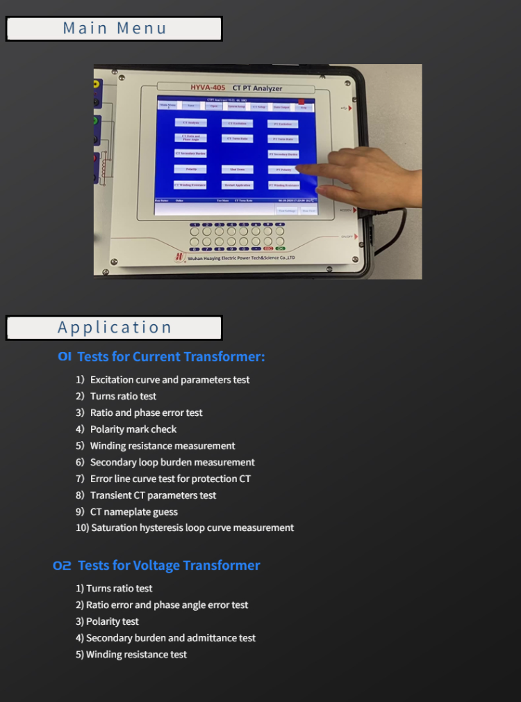 Buy Wholesale China Electric China Maker Ct Analysis Hv Ct Pt Tester ...