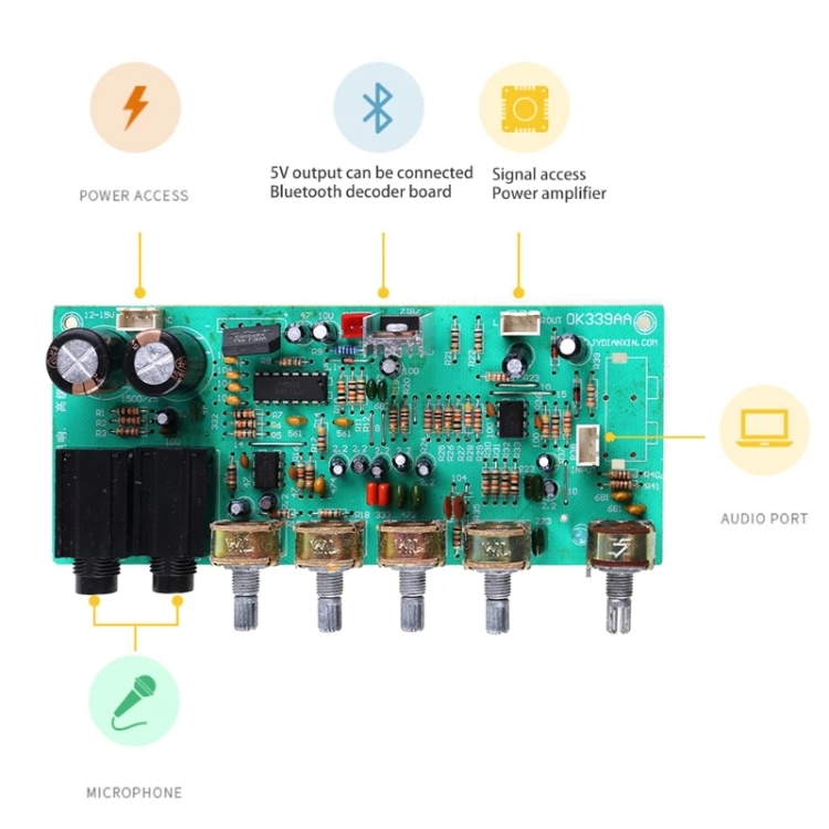 Buy Wholesale China Pt2399 Digital Audio Amplifier Board Ac 12v-15v ...