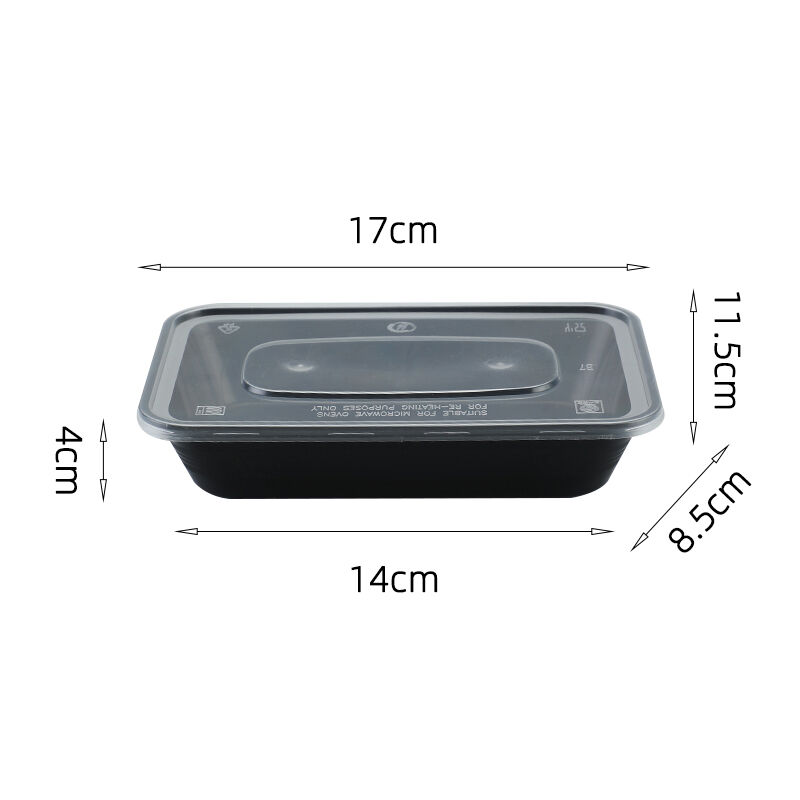 Factory Supplier Food Take Out Packaging Disposable Plastic Lunch Boxes ...