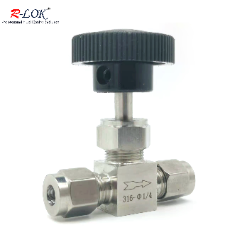 Buy Wholesale China 2 Way Ss304 Needle Valve 6000psi High Pressure Needle Valve 1/4 1/2 Npt ...
