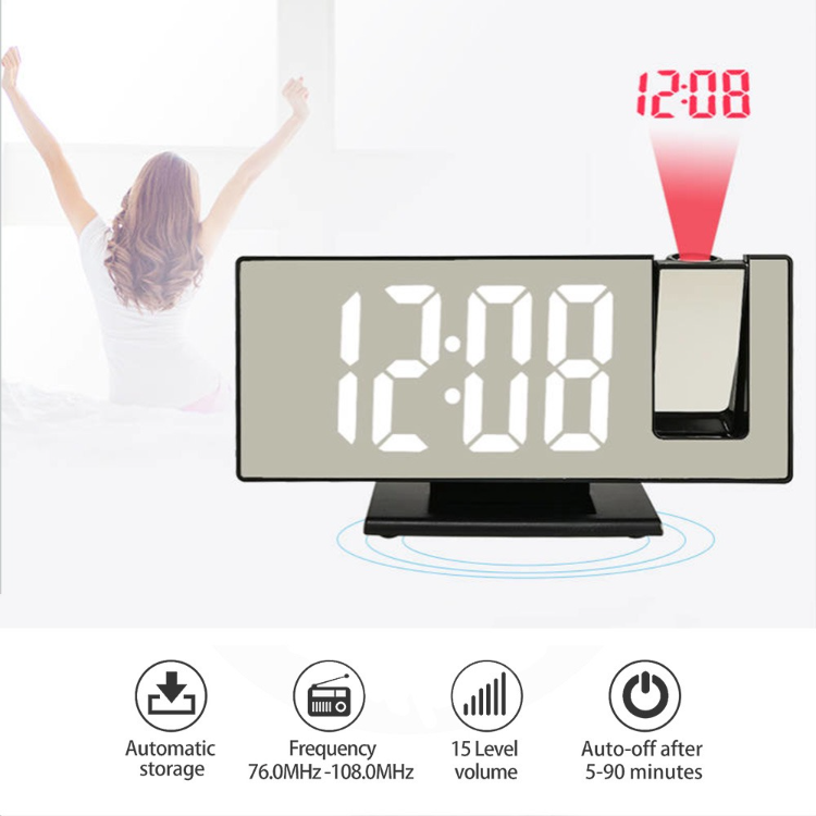 Bulk Buy China Wholesale Led Digital Smart Projector Alarm Clock Table ...