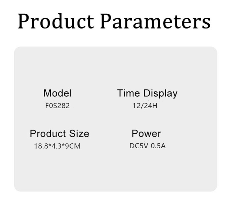 Custom Oem Projector Clocks Laser Portable Digit Dual Alarm Led Clock ...