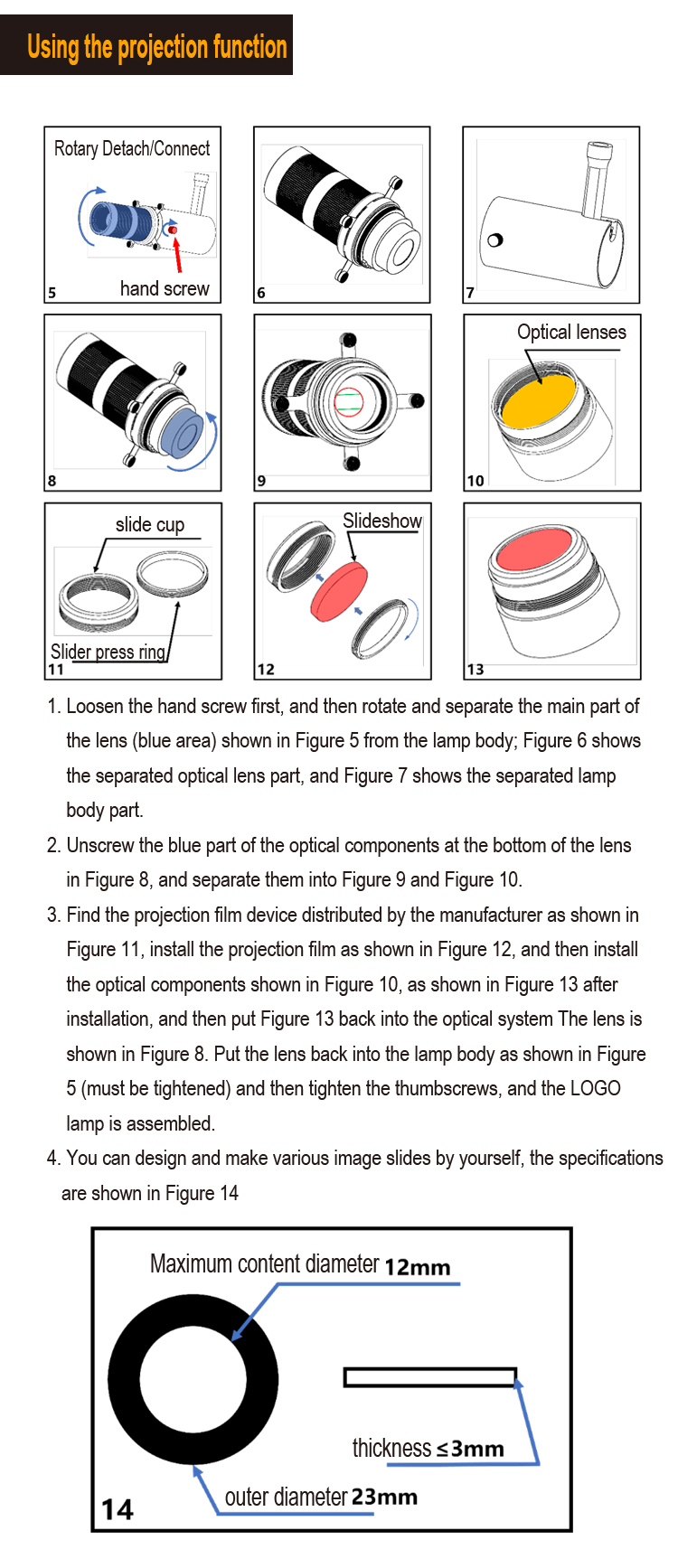 3000k 4000k 6000k Spotlight Led Track Rail Light 4wires Museum Zoomable ...