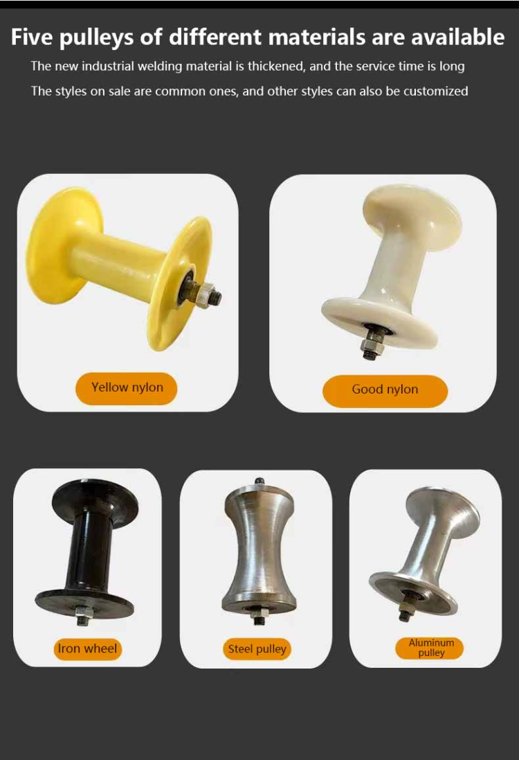 Buy Wholesale China Nylon Right Angle Straight Running Pulley For ...