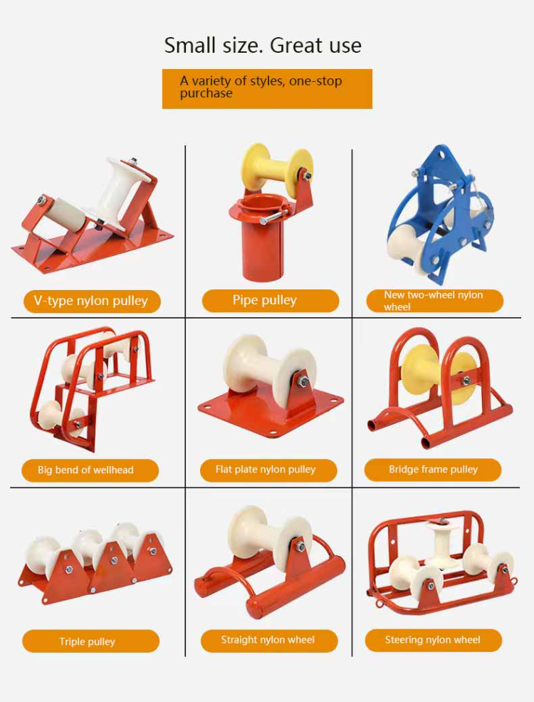 Buy Wholesale China Nylon Right Angle Straight Running Pulley For ...