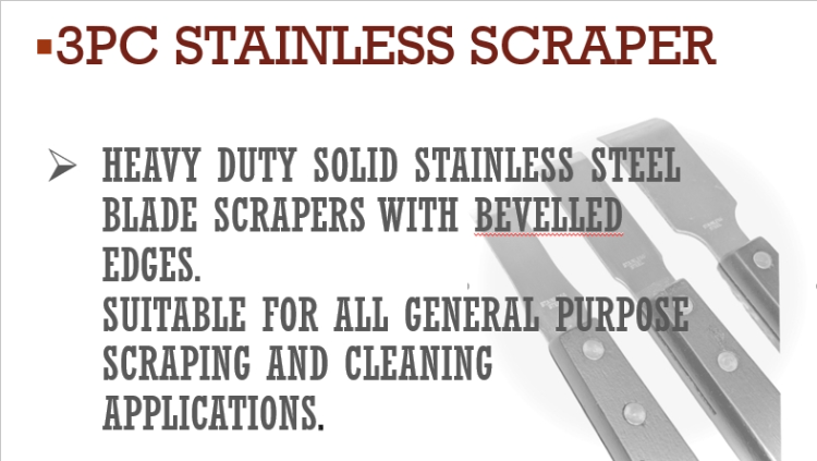 15/20/30 Mm, Wooden Handle, Wall Putty Scraper, Putty Knife Wall ...
