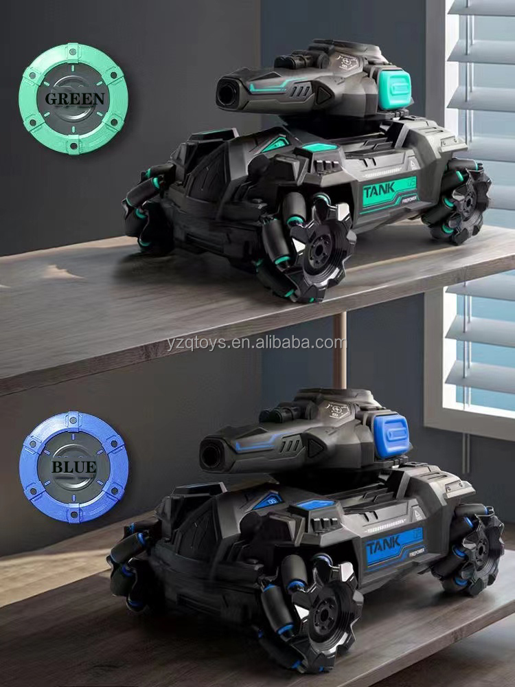 Kids Water Gel Ball Shooting Blaster Remote Control Toy Shooting Rc ...