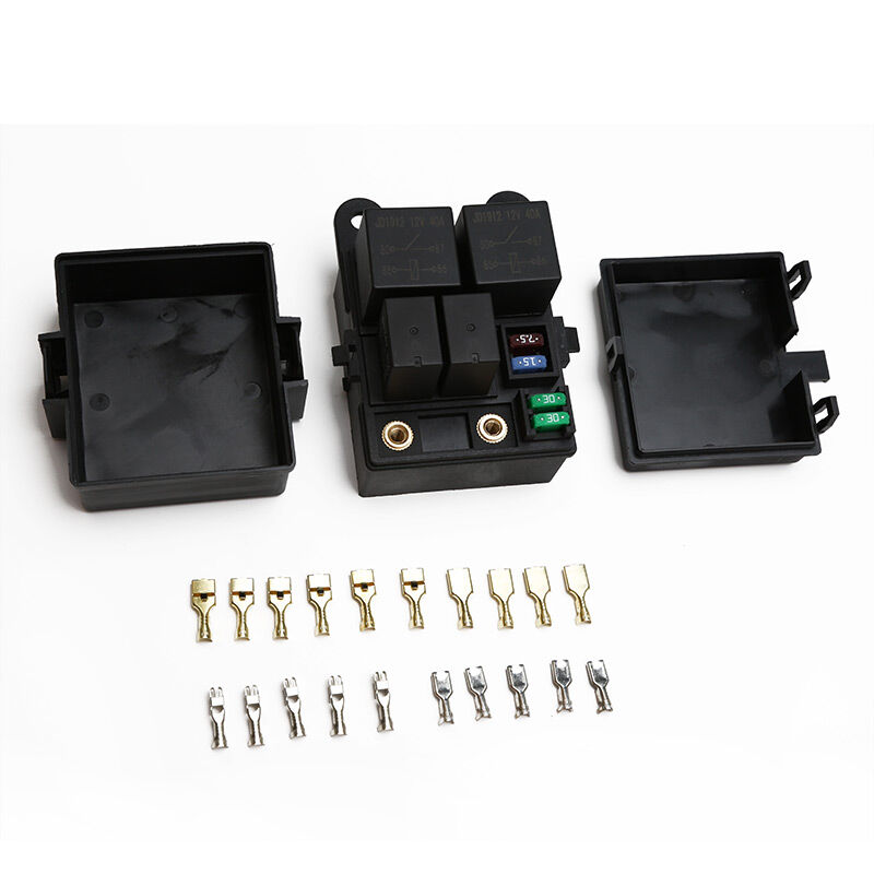 6 Way 6 Slots 8 Way 8 Solt 4 Atc Ato Blade Fuses 4 Relays 32v Relay Box ...