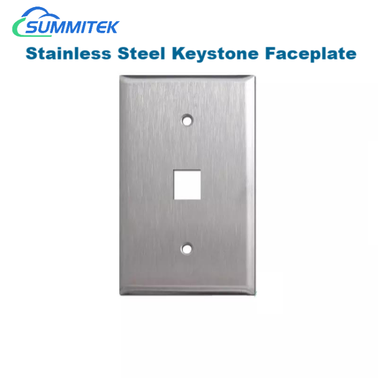 American Standard Size 202 304 Stainless Steel Metal Keystone Faceplate ...
