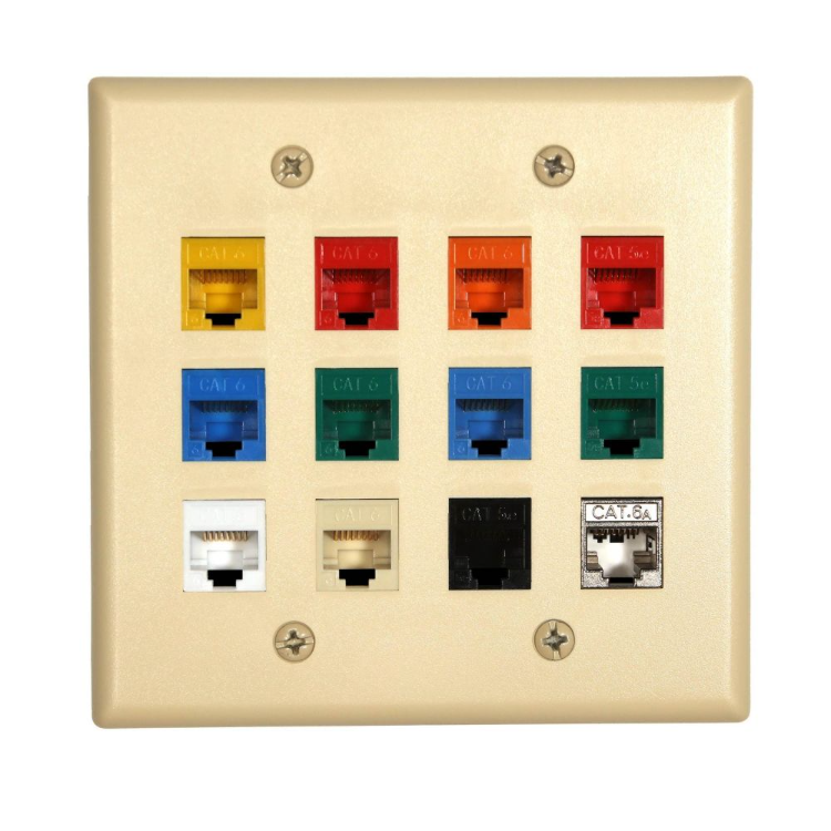 American Standard Size 202 304 Stainless Steel Metal Keystone Faceplate ...