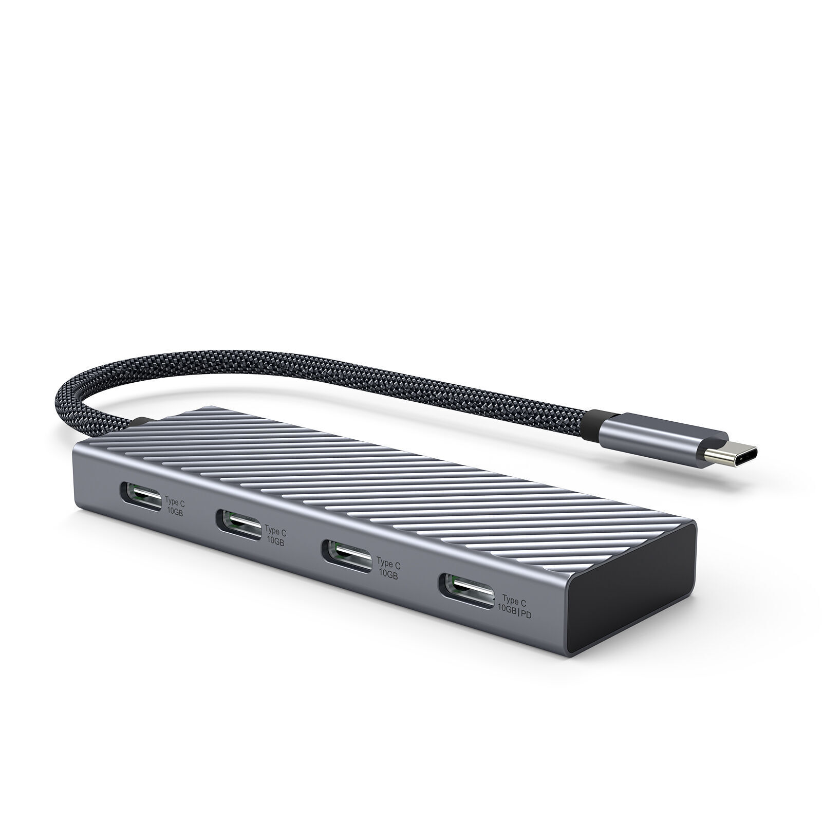 Buy Wholesale China 4 In 1 Usb Type C Hub Aluminum Housing 3x5gb Usb C ...