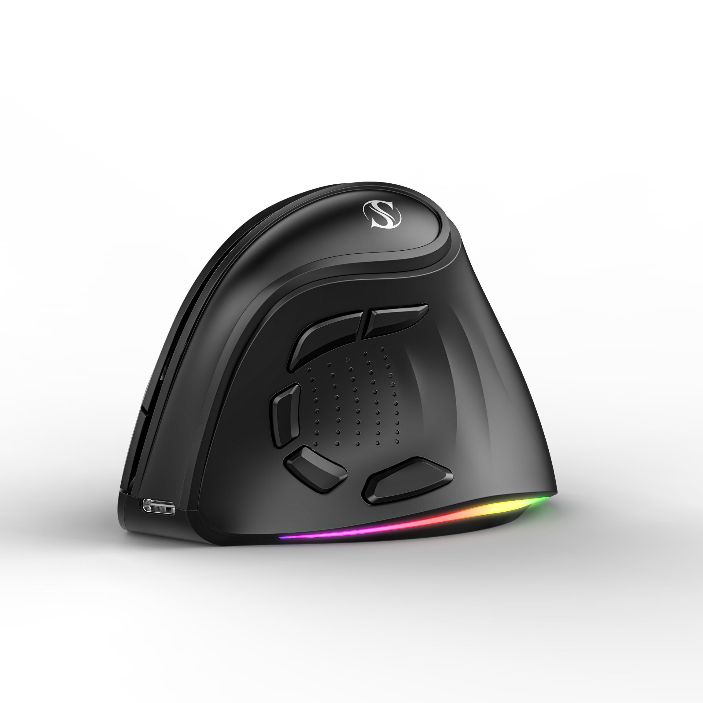 Vertical Gaming Mouse Conform To Ergonomic Design Wired And Dule-mode ...