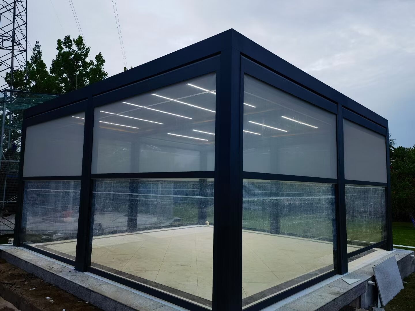 Buy Wholesale China Customized Balcony Blinds Windproof Zip Screen ...