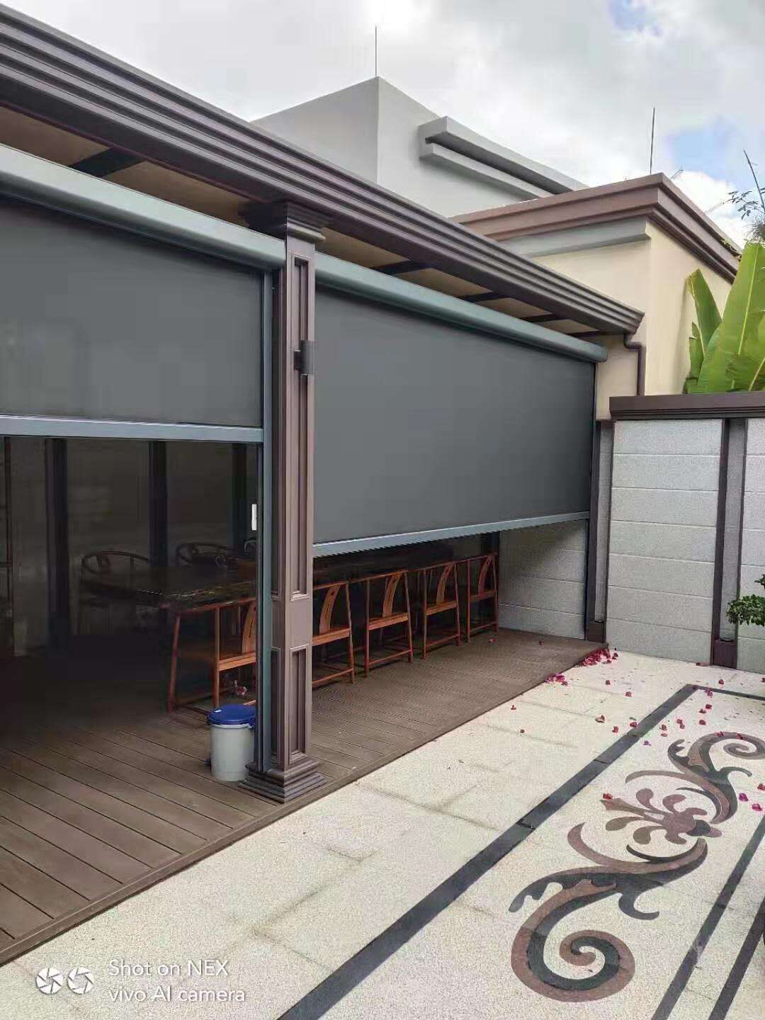 Buy Wholesale China Customized Balcony Blinds Windproof Zip Screen ...