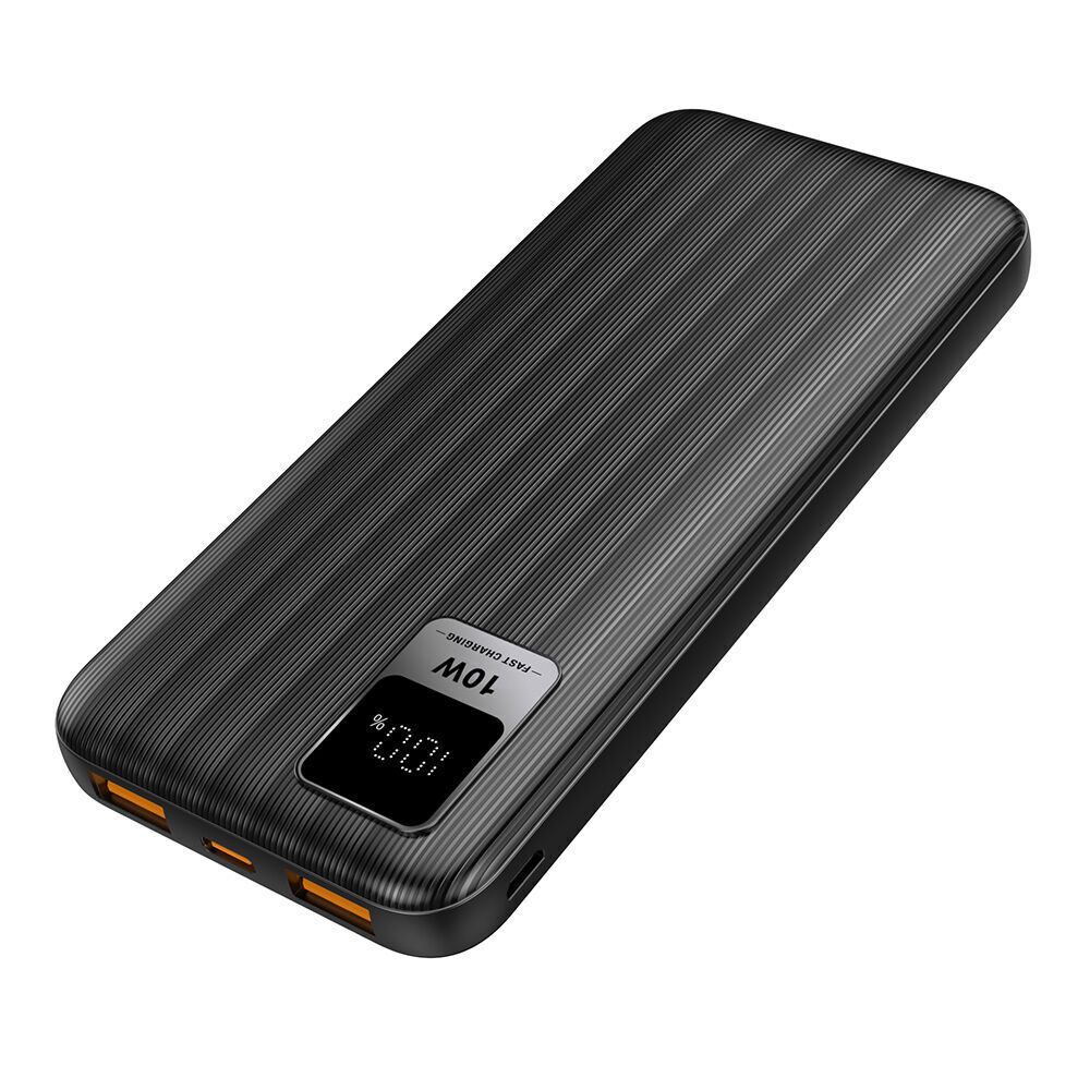 10000mah Power Bank With Digital Display 5v/2a Built In Cable Power ...