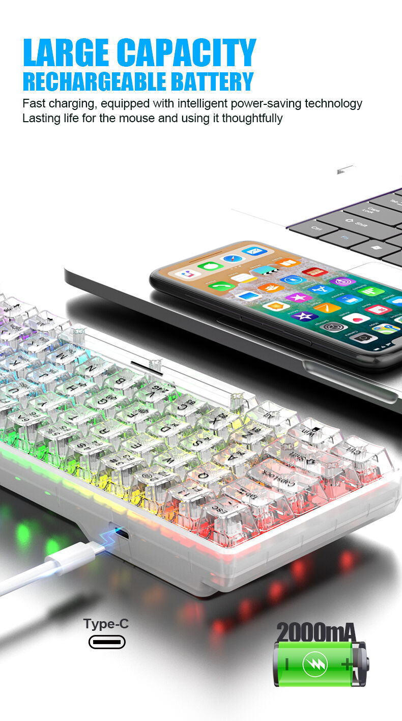 Buy Wholesale China K30pro 2.4g Wireless Bluetooth Wired Triple-mode ...