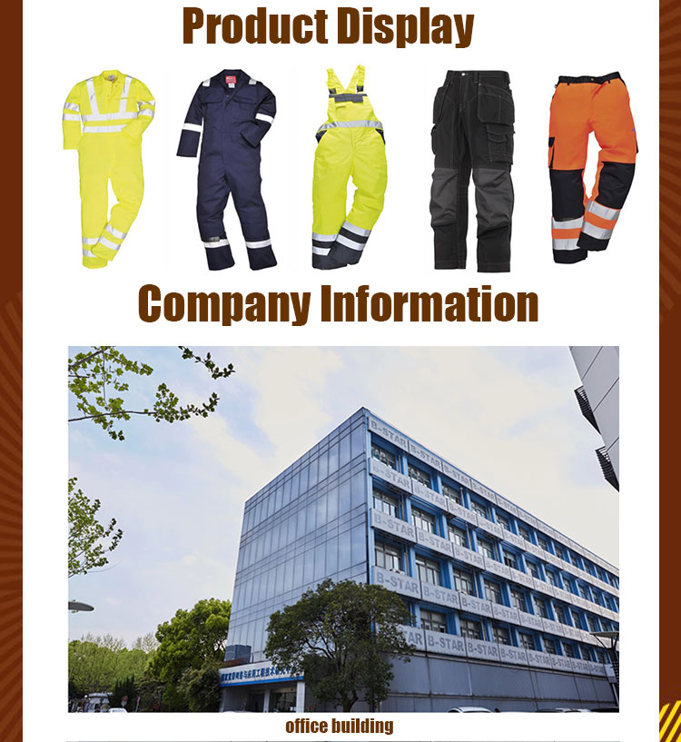 Work Design Cotton Drill Hi Vis Tapes Safety Flame Resistant Coveralls ...