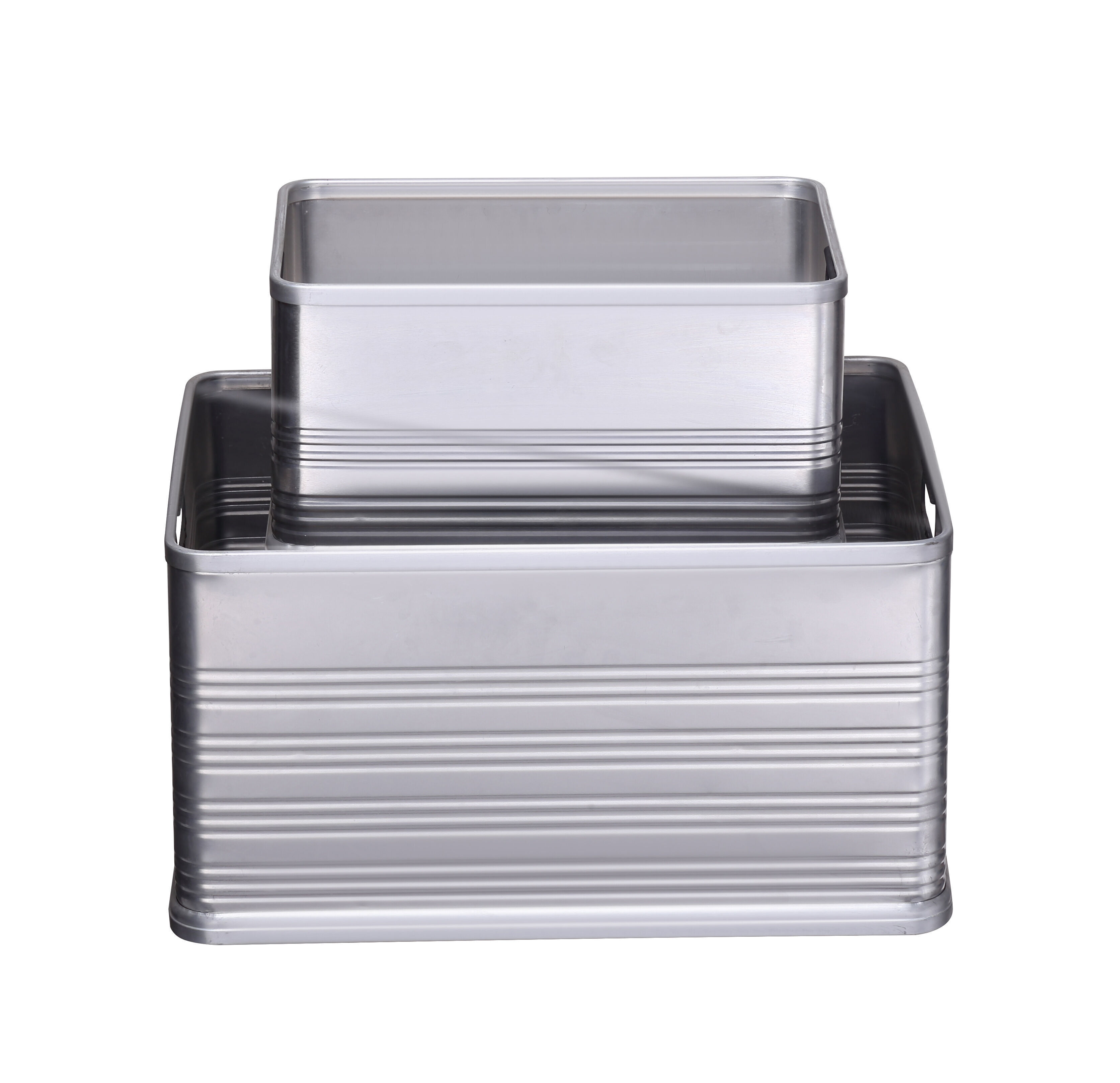 Factory Wholesale Storage Basket Aluminum Basket Aluminum Alloy Storage ...