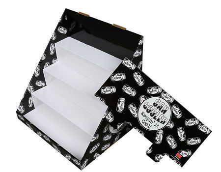 Retail Store Product Display Cardboard Countertop Food Display Box ...