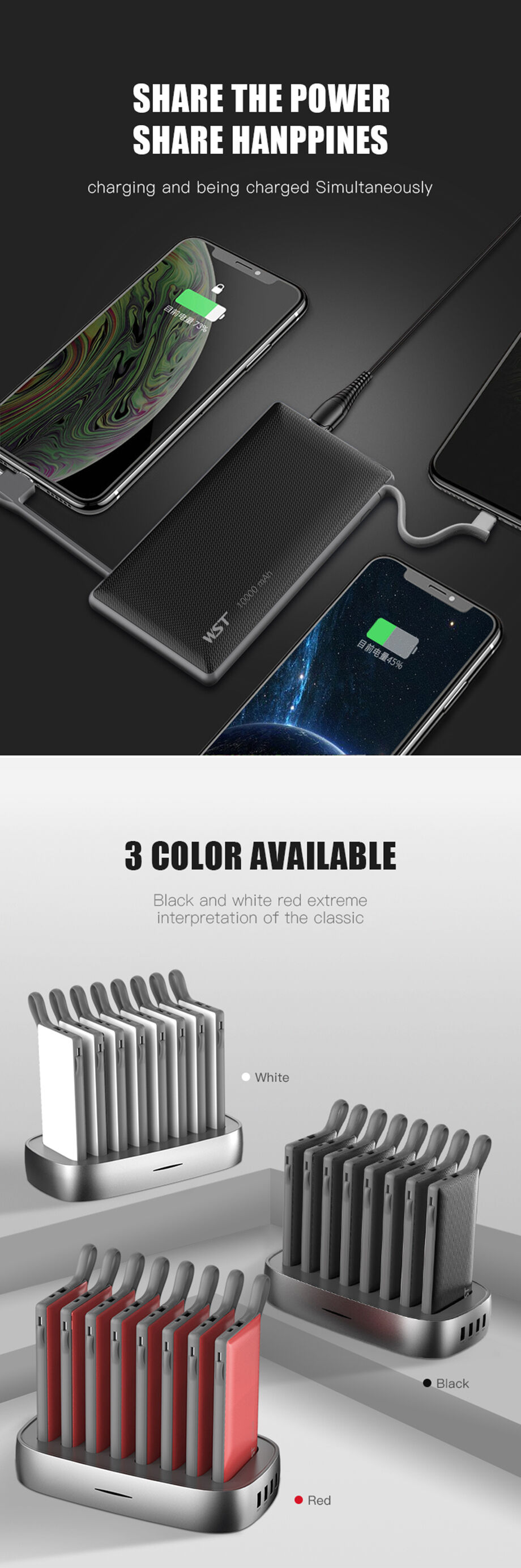 Buy Wholesale China Public Sharing Power Bank Multi Power Bank Station ...