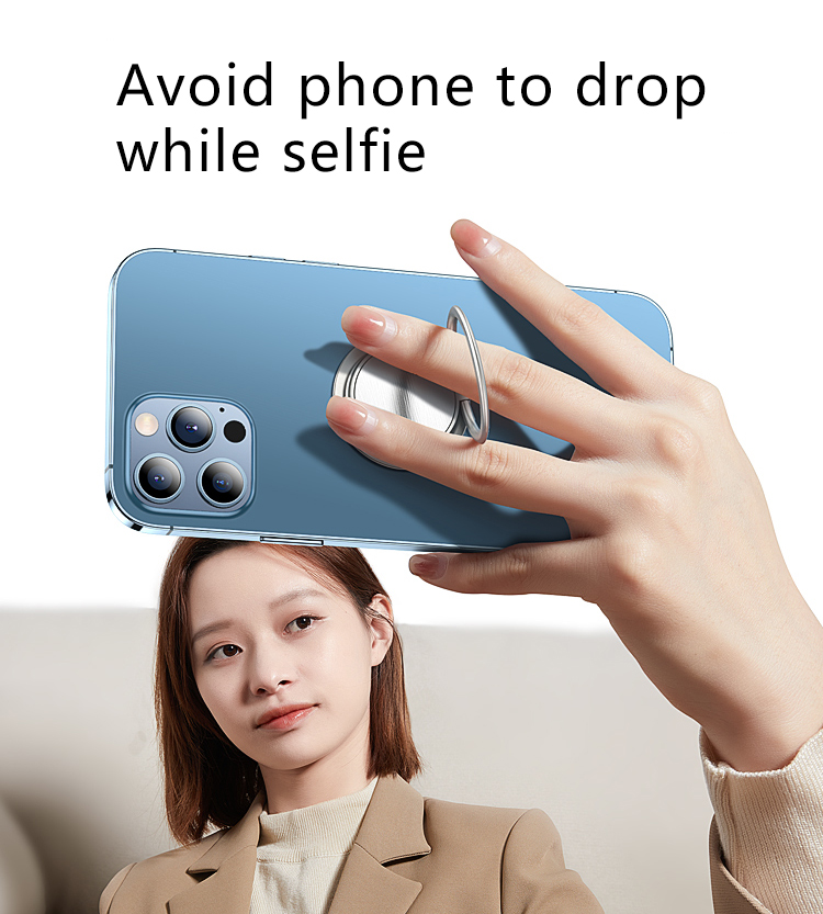 Hot Sell Phone Ring Stand Grip 360 Degree Free Adjustment Back Paster ...