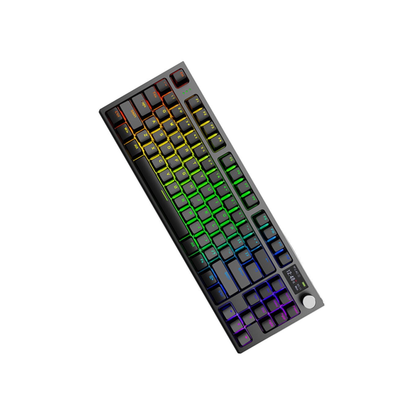 Dual Mode 2.4ghz+bluetooth Wireless Mechanical Keyboards, , Rgb Light ...