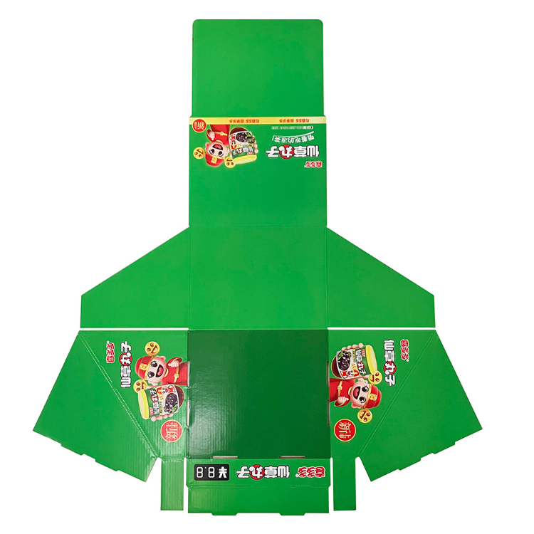 Cardboard Packaging Counter Display Box Shelf Ready Countertop Pdq Tear ...