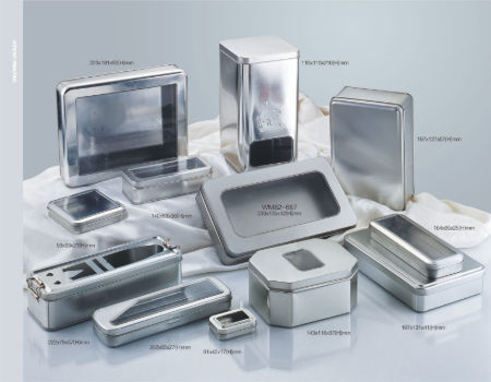 Buy Wholesale China Manufacturer Rectangle Candy Tin Box Metal Tin ...