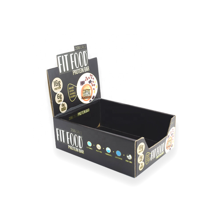 Custom Retail Store Table Top Display Box Full Recyclable Corrugated ...