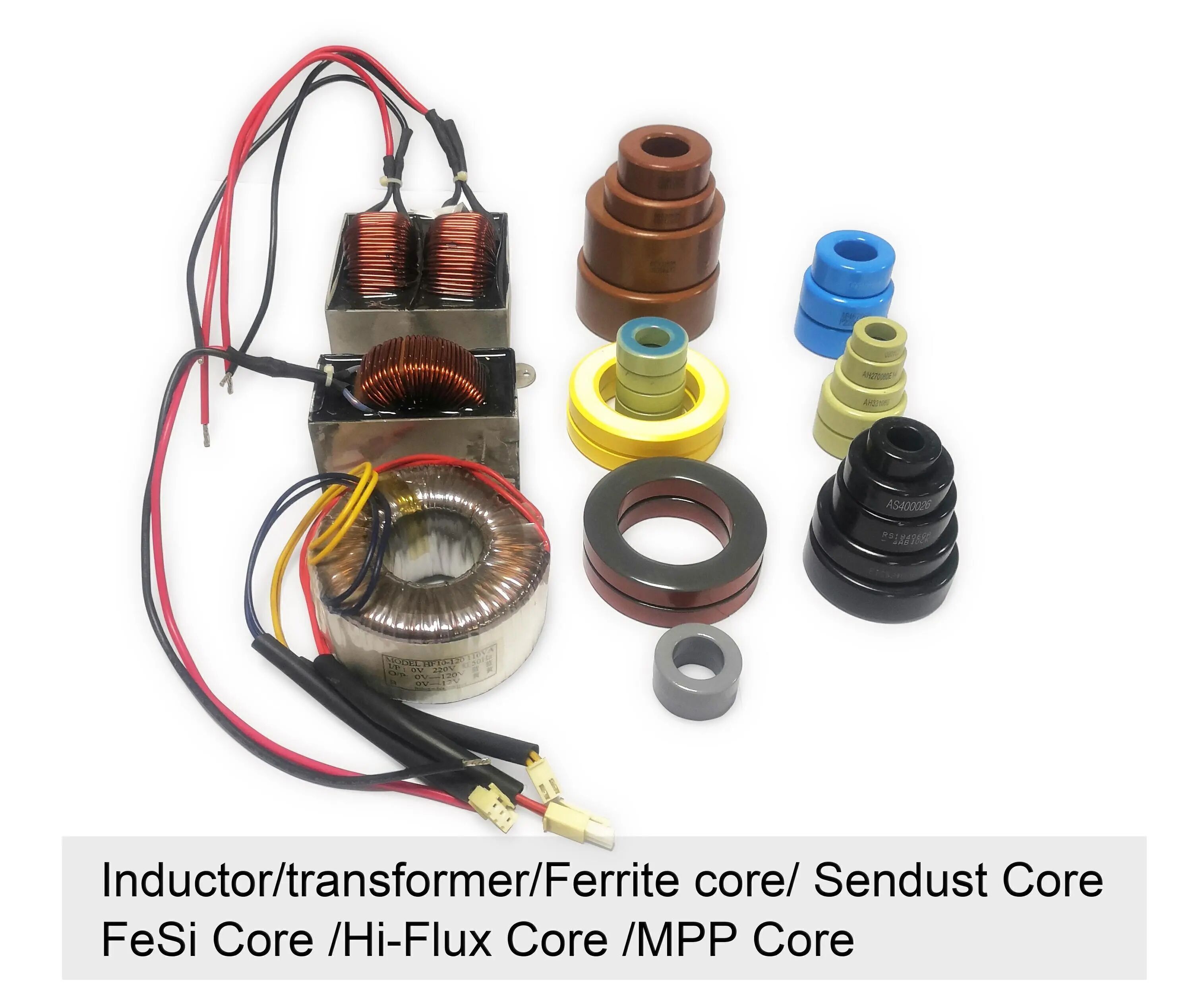 Oem Ferrite Magnet Transformer Iron Powder Core Sendust Core Soft ...