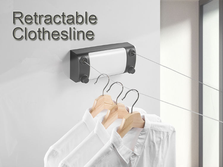 Buy China Wholesale Retractable Clothesline Clothes Drying Rack Rope ...