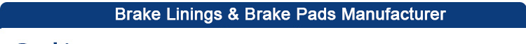 Asbestos Free Truck Brake Spare Parts Brake Lining Wva 19094 19037 ...