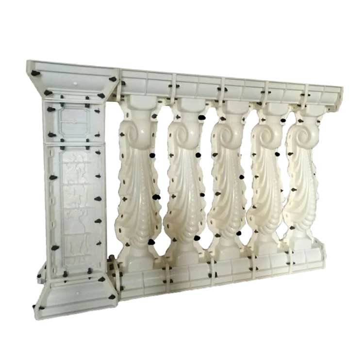Abs Plastic Concrete Balustrade Baluster Molds For House Balcony ...
