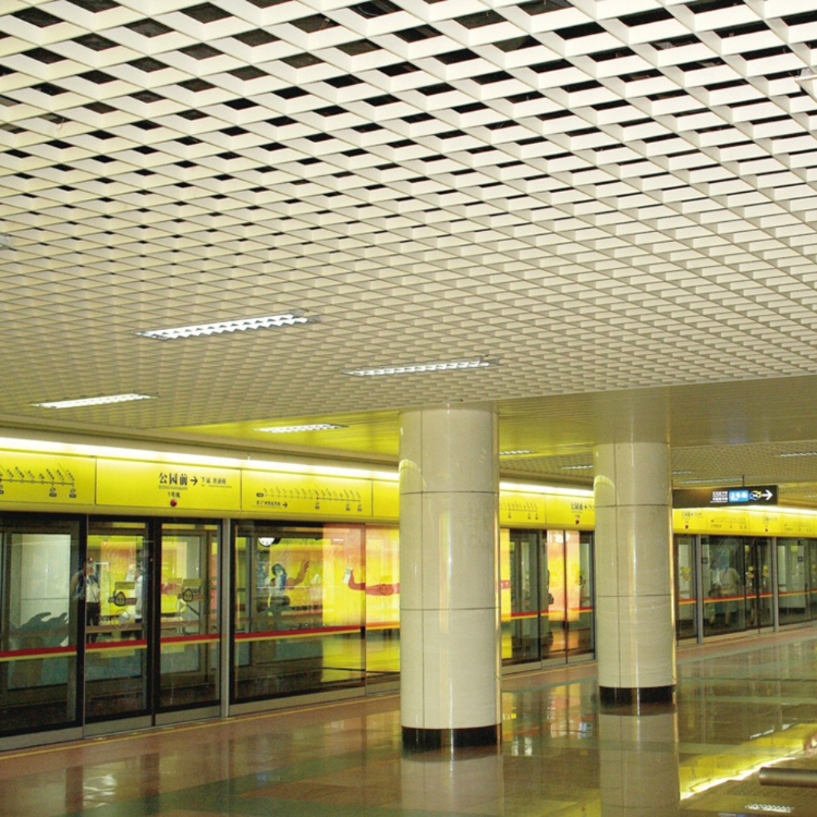 Decorative Suspended System Metal Open Cell Ceiling Aluminum Ceiling ...