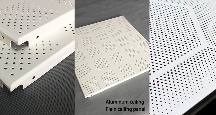 Shape U Baffle False Strip Roof Perforated Panel Outdoor Open Cell ...