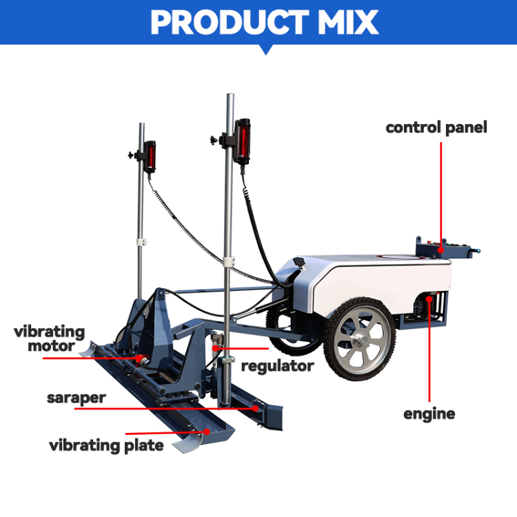 Buy Wholesale China China Hydraulic Concrete Laser Screed Leveling ...