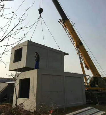 Precast Concrete Wall Panel Modular House Machine Concrete Modular ...
