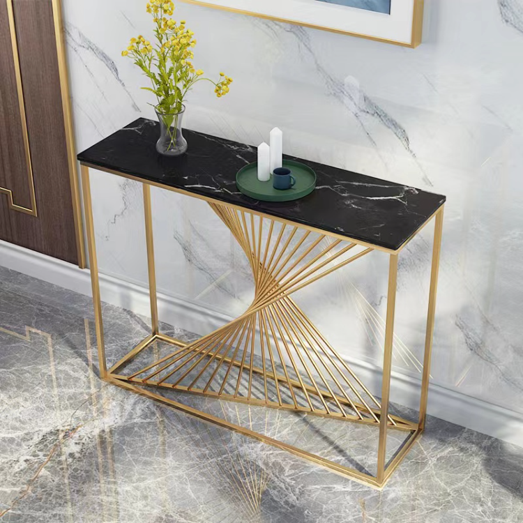 Buy Wholesale China Italian Modern Luxury Console Tables Living Room ...