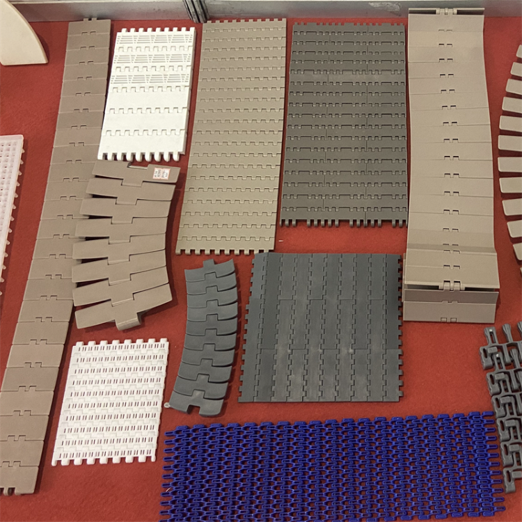 Straight Run Plastic Flat Top Conveyor Chain Custom Injection ...