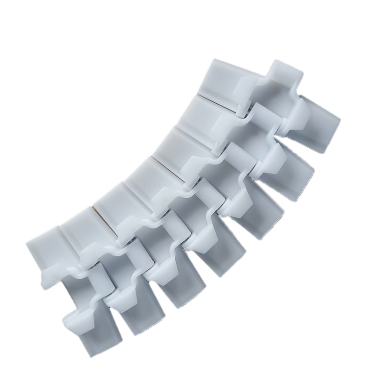 Straight Run Plastic Flat Top Conveyor Chain Custom Injection ...