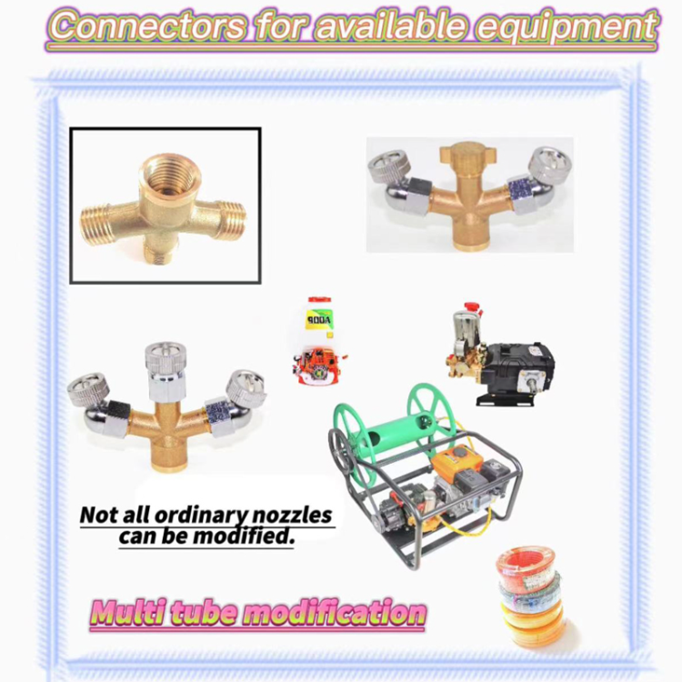 China Manufacture Four Way Copper Connector Pipe Fittings Brass ...