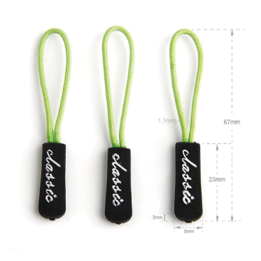 Wholesale Top Seller String Cord Colorful Bag Zip Head Slider Pvc ...