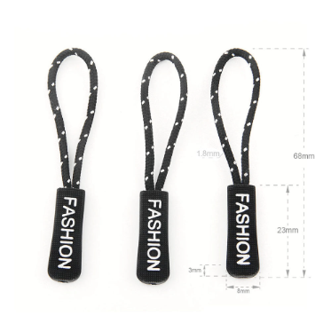 Wholesale Top Seller String Cord Colorful Bag Zip Head Slider Pvc ...