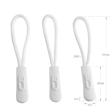 Wholesale Top Seller String Cord Colorful Bag Zip Head Slider Pvc ...