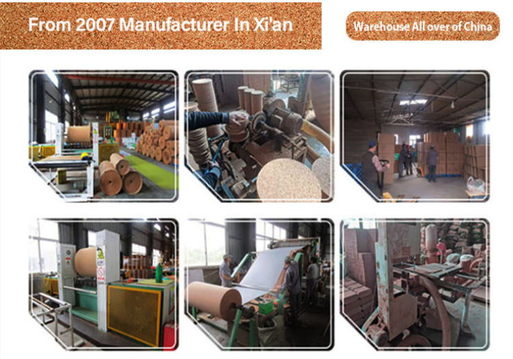 Buy Wholesale China Tianleicork Wholesale High Density 1mm-12mm Thickness Cork Sheet Board Self ...