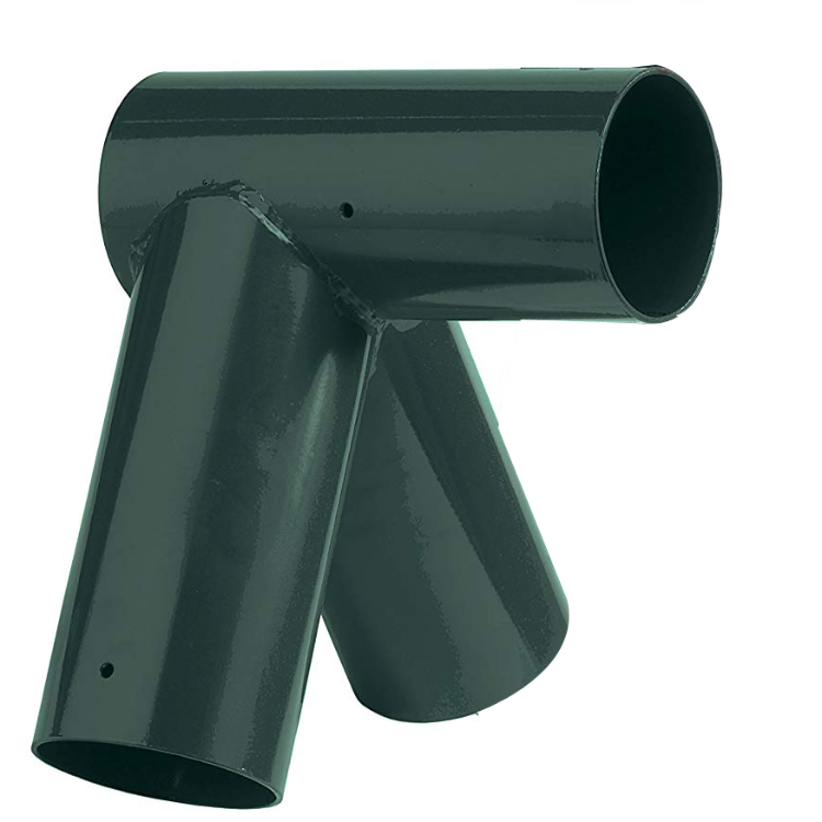 Dropship 3-way Round Wooden Swing Set Frame And Corner Brace Bracket ...