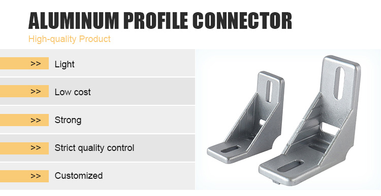 Buy China Wholesale Aluminum L Shape Brace Corner Joint Right Angle ...