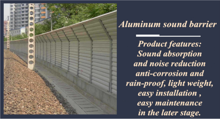 Buy Wholesale China Outdoor Noise Reduction Galvanized Sound Barrier ...