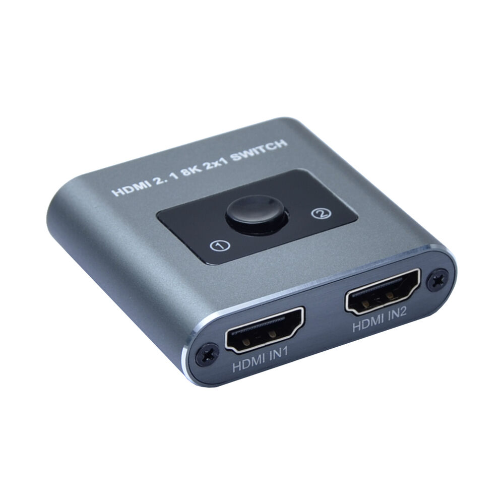 High Quality Hdmi 2. 1 Switch High Speed 8k@60hz, 2 Hdmi Inputs 1 Hdmi ...